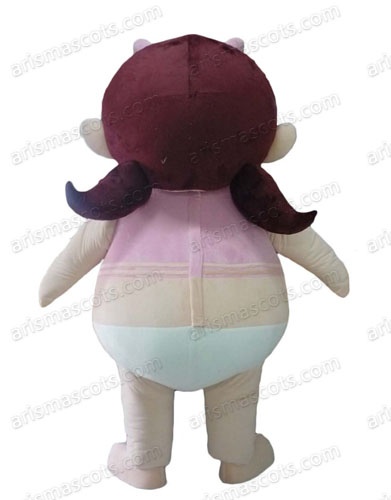 girl mascot costume Outfits Custom Animal Mascots for Advertising Team ...