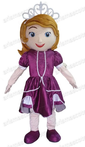 princess mascot costume Cartoon Mascot Costumes for Kids Birthday Party ...