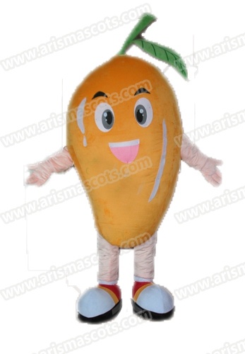 Mango mascot costume mascots fruit advertising cute mascot costume at ...