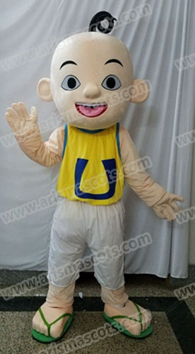 Upin and Ipin mascot costume cartoon mascot costumes for birthday party ...