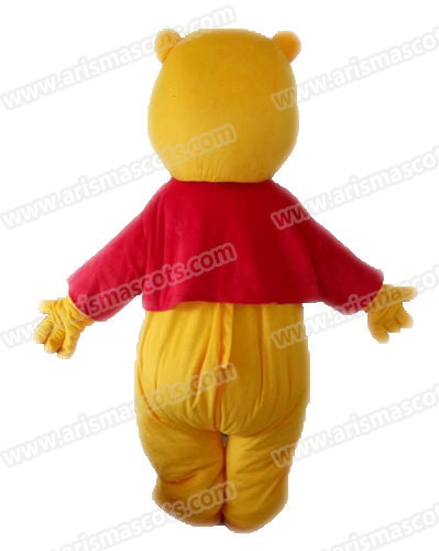 winnie the pooh mascot costume cartoon character costumes for party ...