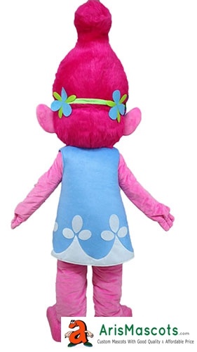 Trolls character Poppy mascot costume cartoon mascot costumes for party ...
