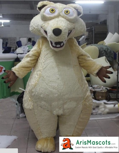 Ice Age SID character mascot costume mascot character party custom ...