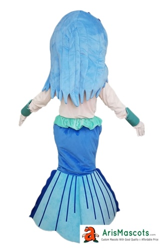 mermaid mascot costume for sale cartoon character costumes for birthday ...