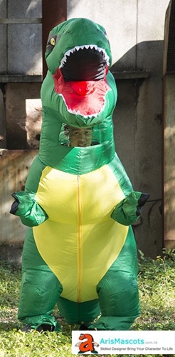 kids size inflatable suit dinosaur mascot costume for birthday party ...