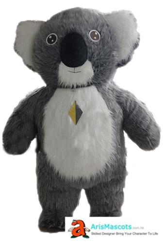 adults inflatable costume koala bear mascot costume for birthday party ...