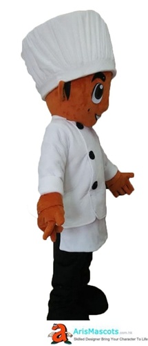 Funny Adult Chef mascot costume Deguisement Mascotte Custom Mascots ...