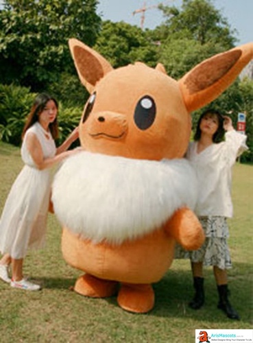 Inflatable Eevee MASCOT COSTUME FOR EVENT PARTY PYROLI DEGUISEMENT ...