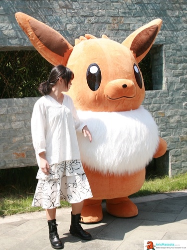 Inflatable Eevee MASCOT COSTUME FOR EVENT PARTY PYROLI DEGUISEMENT ...