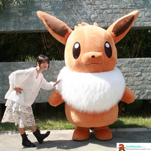 Inflatable Eevee MASCOT COSTUME FOR EVENT PARTY PYROLI DEGUISEMENT ...