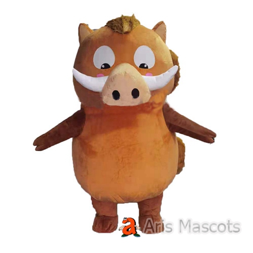 Inflatable Boar Costume for Party Full Body Blow Up Pig Dress