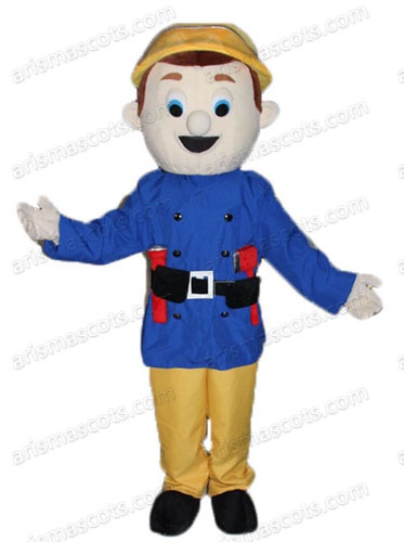 Fireman Sam mascot costume Cartoon Mascot Costumes for Kids Birthday ...