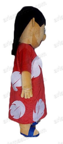 Lilo Pelekai mascot costume cartoon mascot costumes for birthday party ...