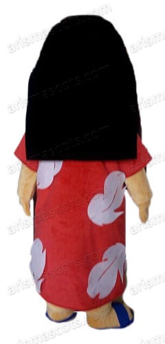 Lilo Pelekai mascot costume cartoon mascot costumes for birthday party ...