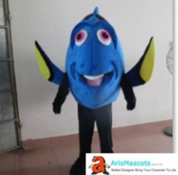 dory fish costume mascot cartoon mascot custom mascot costumes at ...